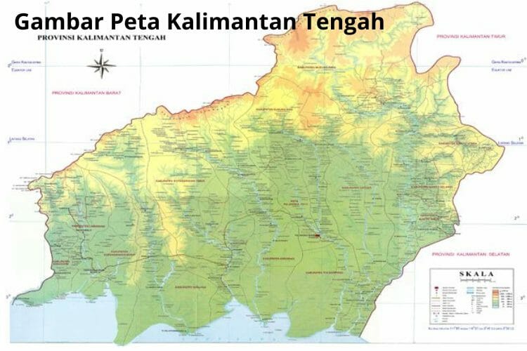 Gambar Peta Kalimantan Lengkap dengan Sejarah dan Budayanya